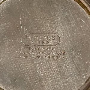 M Means B Best | Kitchen | Vintage Mb Means Best Art Deco Creamer Sugar ...